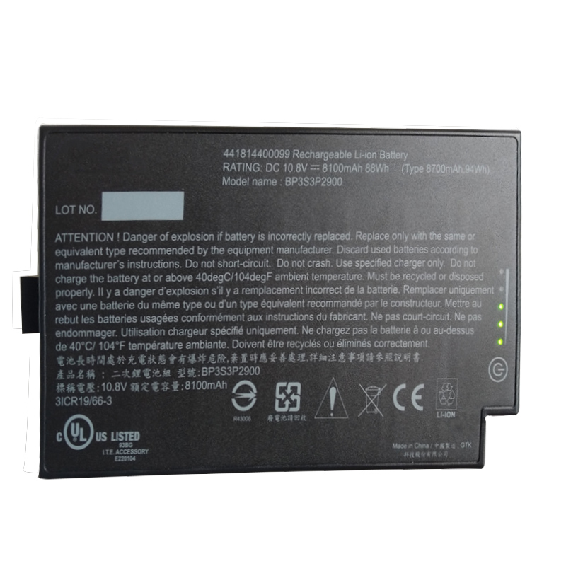 Original Getac B300 Media Bay Battery 88Wh 8100mAh 9-Cell
